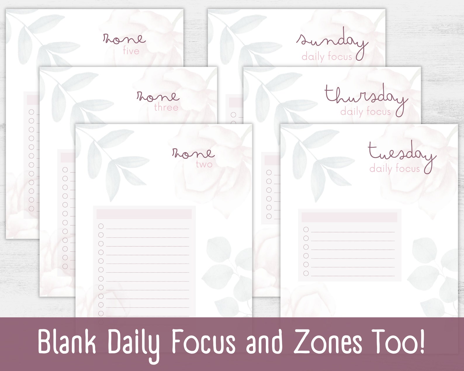 Flylady Control Journal Printable Cleaning Checklist - Etsy