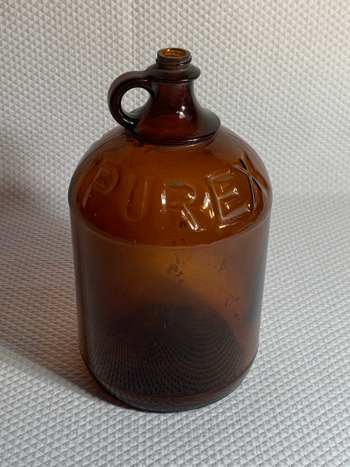 Vintage Purex Gallon Amber Glass Bottle. This Unique Bottle is Vintage ...
