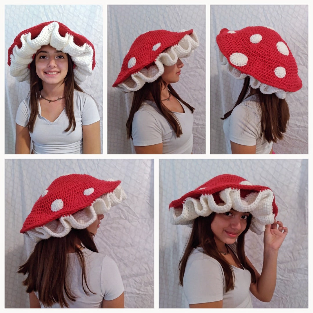 Mushroom Cap Hat - Etsy