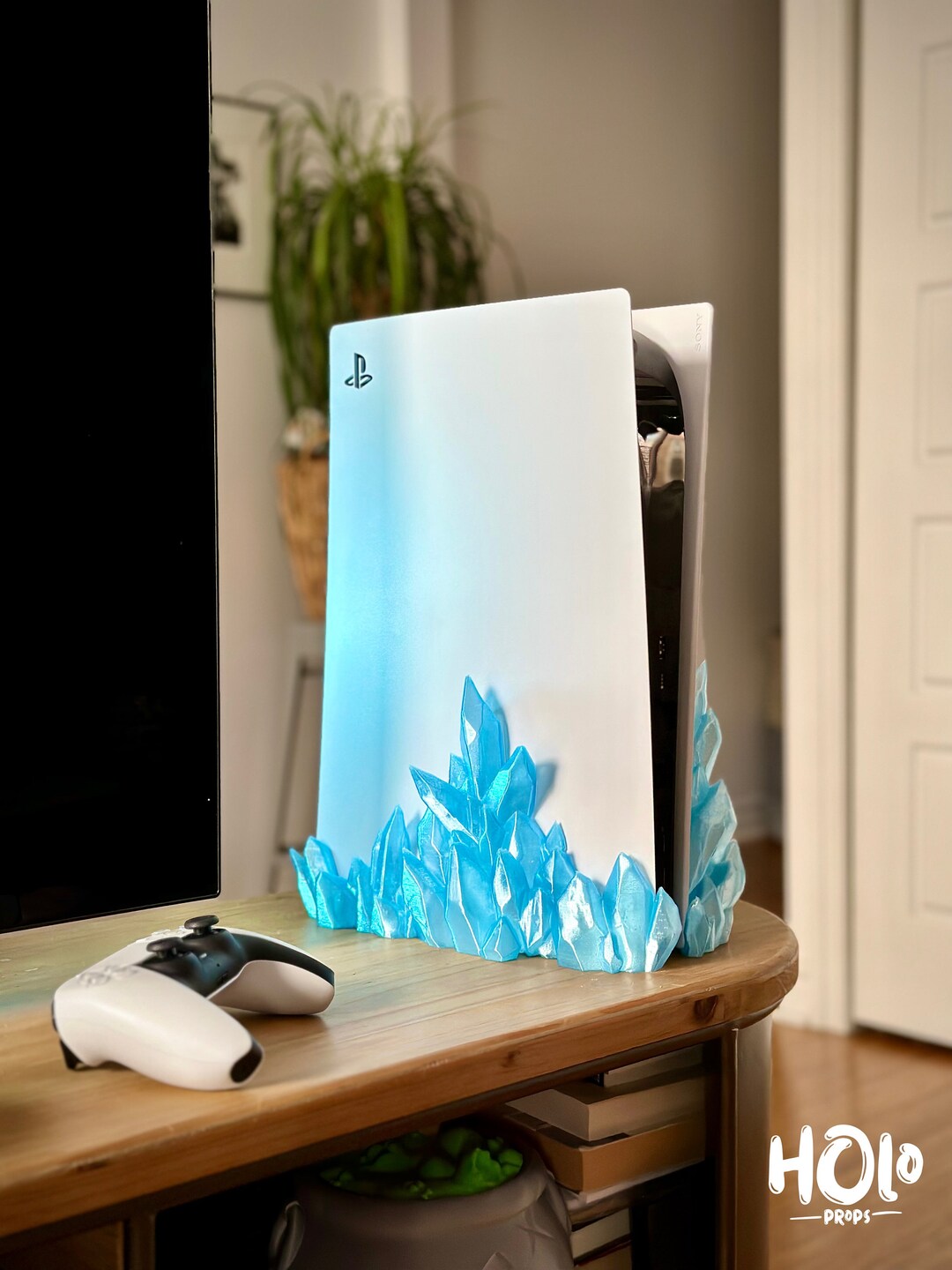 Crystal Stand for Playstation 5 - Disc Edition - Etsy
