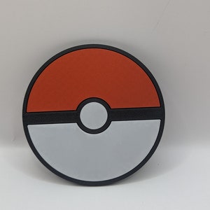 Pokéball Drink Coasters, Set of 4 - Gaming Gift - Etsy