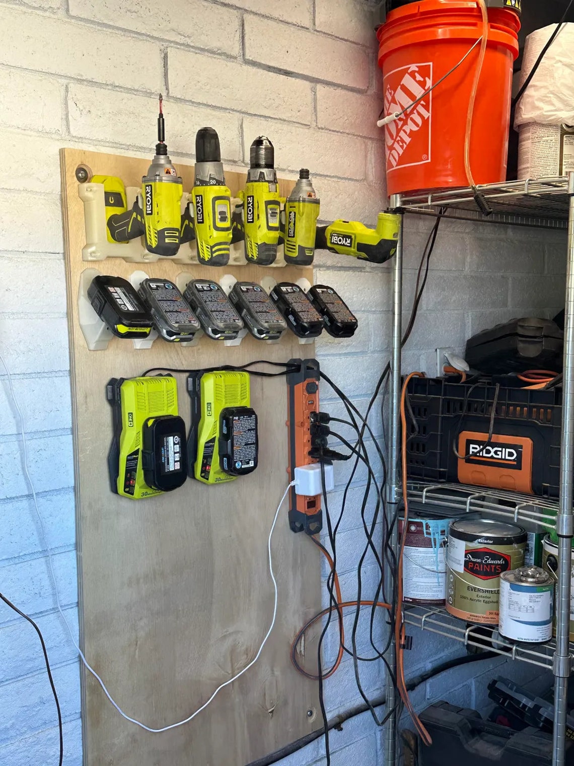 Ryobi Tool Holder: Garage Power Tool Organizer - Etsy