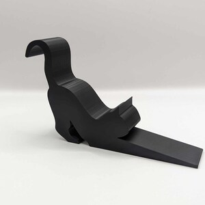 Stretching Cat Door Stop, Novelty Home Decor - Etsy