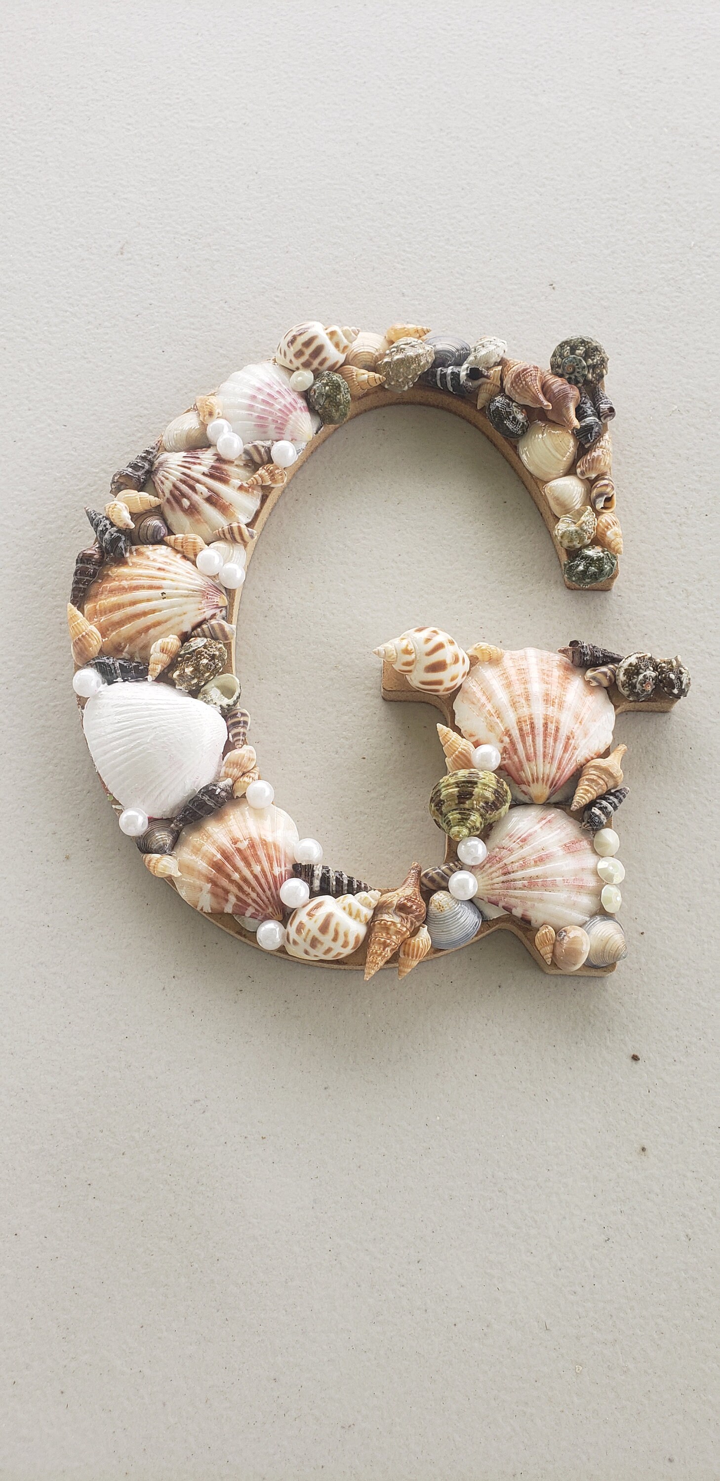 Shell Letter Coastal Shell Name Beach Decor Wedding Gift - Etsy