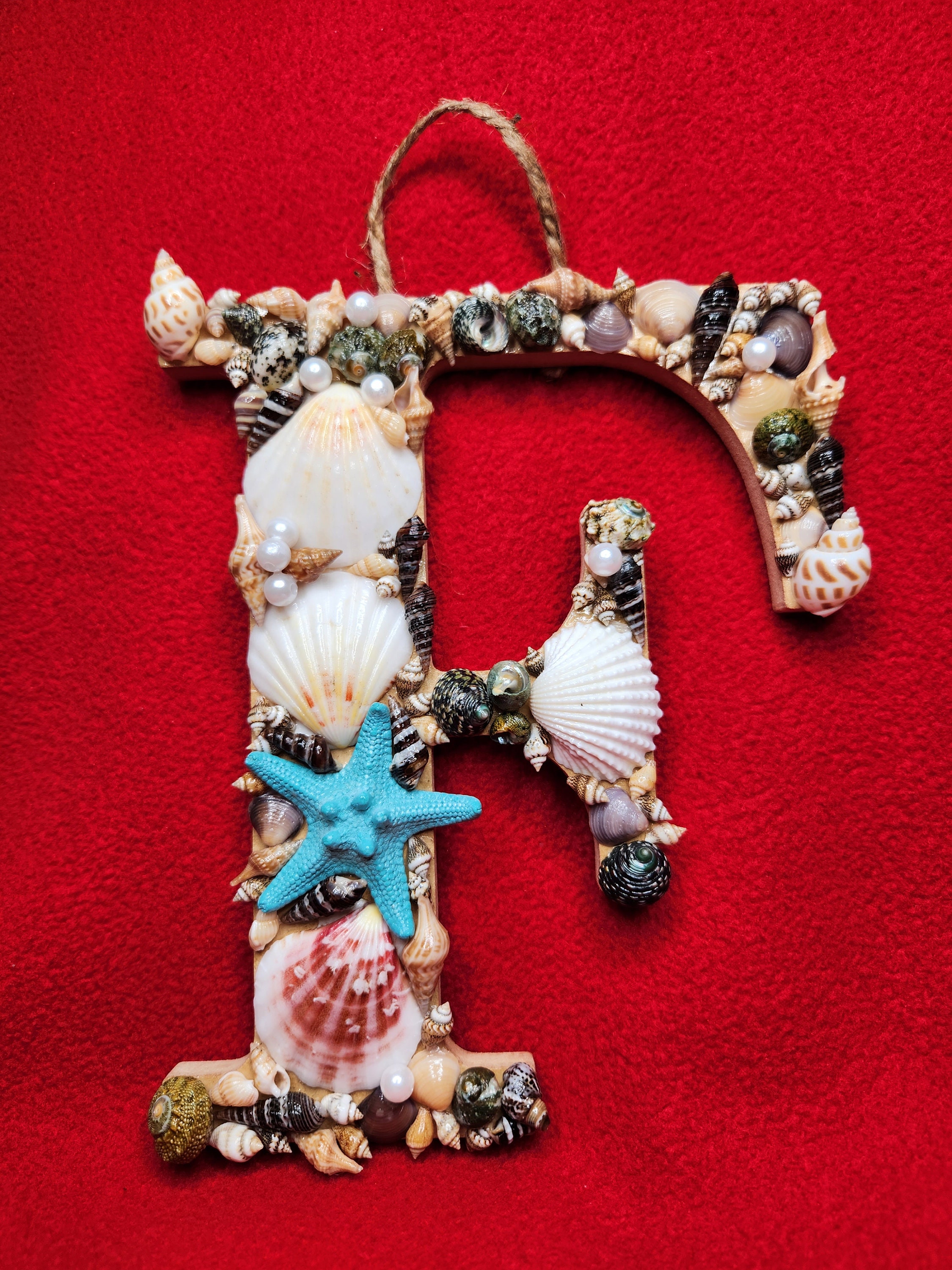 Shell Letter F Coastal Shell Name Beach Decor Wedding Gift - Etsy