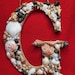 Shell Letters/ Wedding Gift/beach Decor/ Beach Home Decor/shells - Etsy