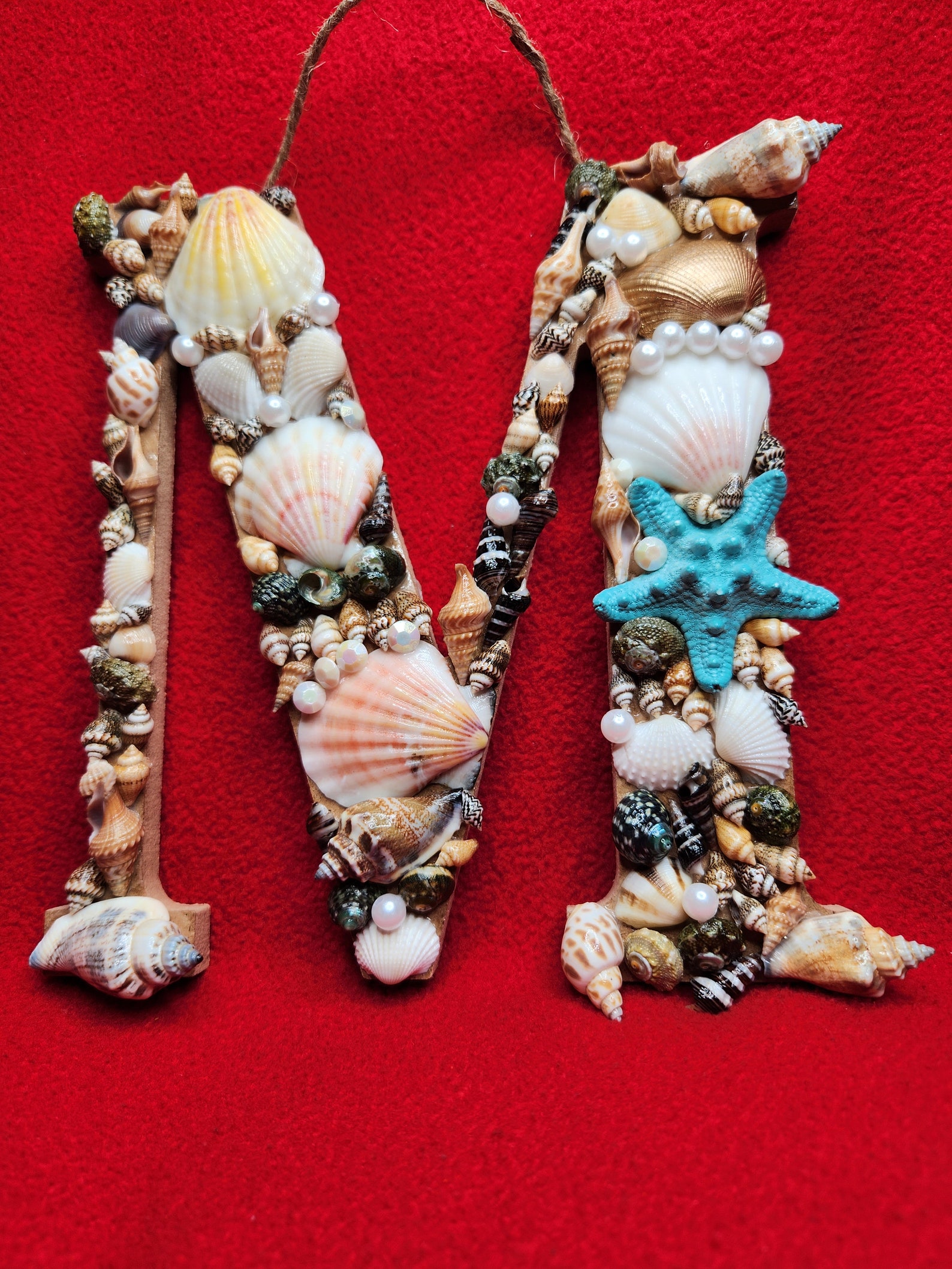 Shell Letters, Coastal Shell Name, Beach Decor, Wedding Gift - Etsy