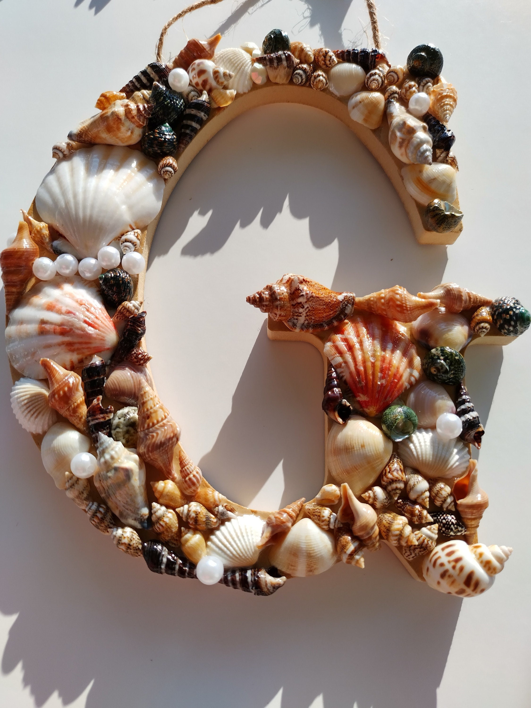 Shell Letters/ Wedding Gift/beach Decor/ Beach Home Decor/shells - Etsy