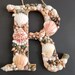 Shell Letter, Coastal Shell Name, Beach Decor, Wedding Gift - Etsy