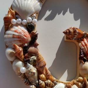 Shell Letters/ Wedding Gift/beach Decor/ Beach Home Decor/shells - Etsy