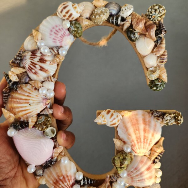 Shell Letter - Etsy