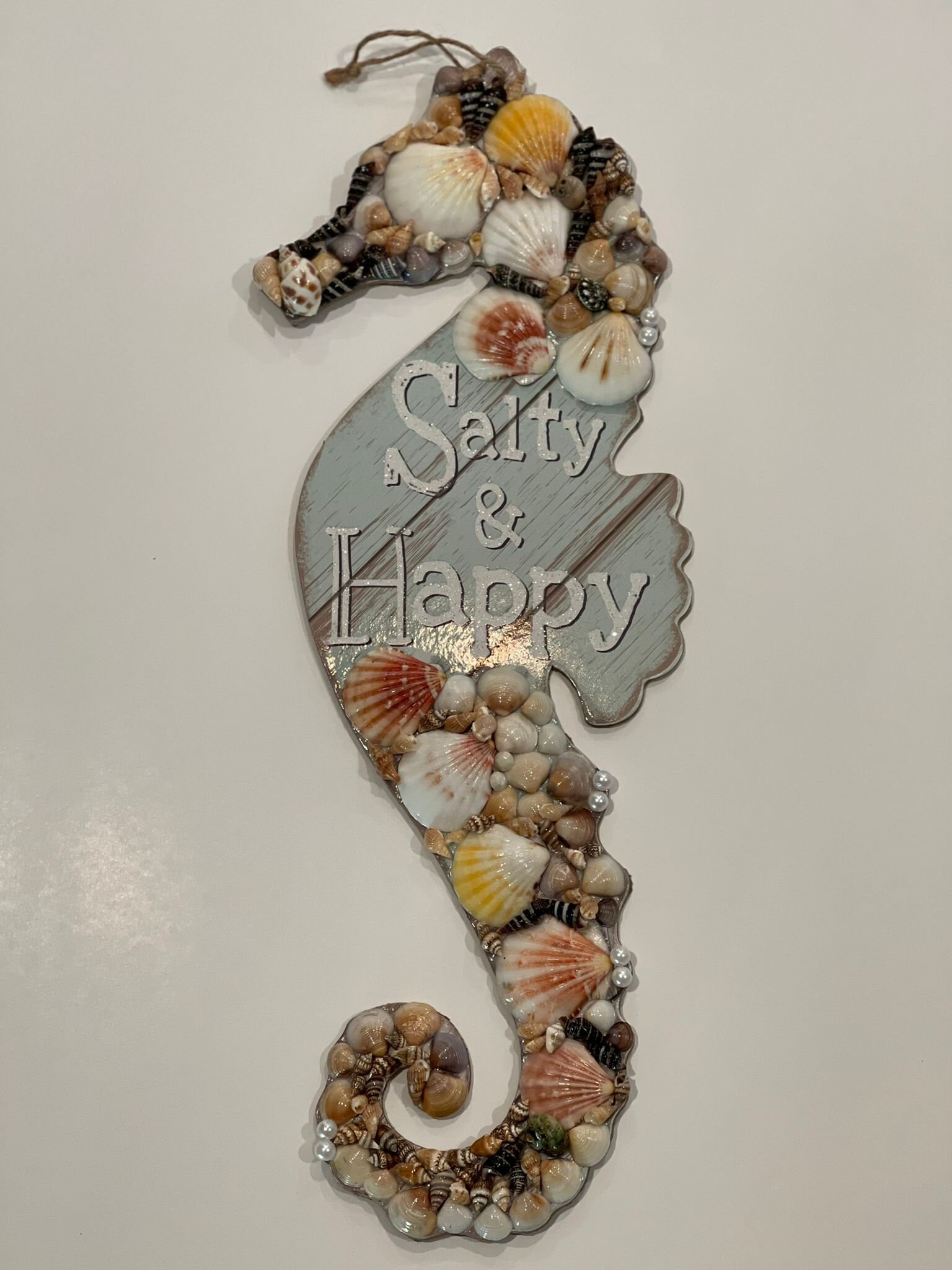 CUSTOM MADE, Seahorse Shell, Shell, Shell Decor, Home Decor, House ...