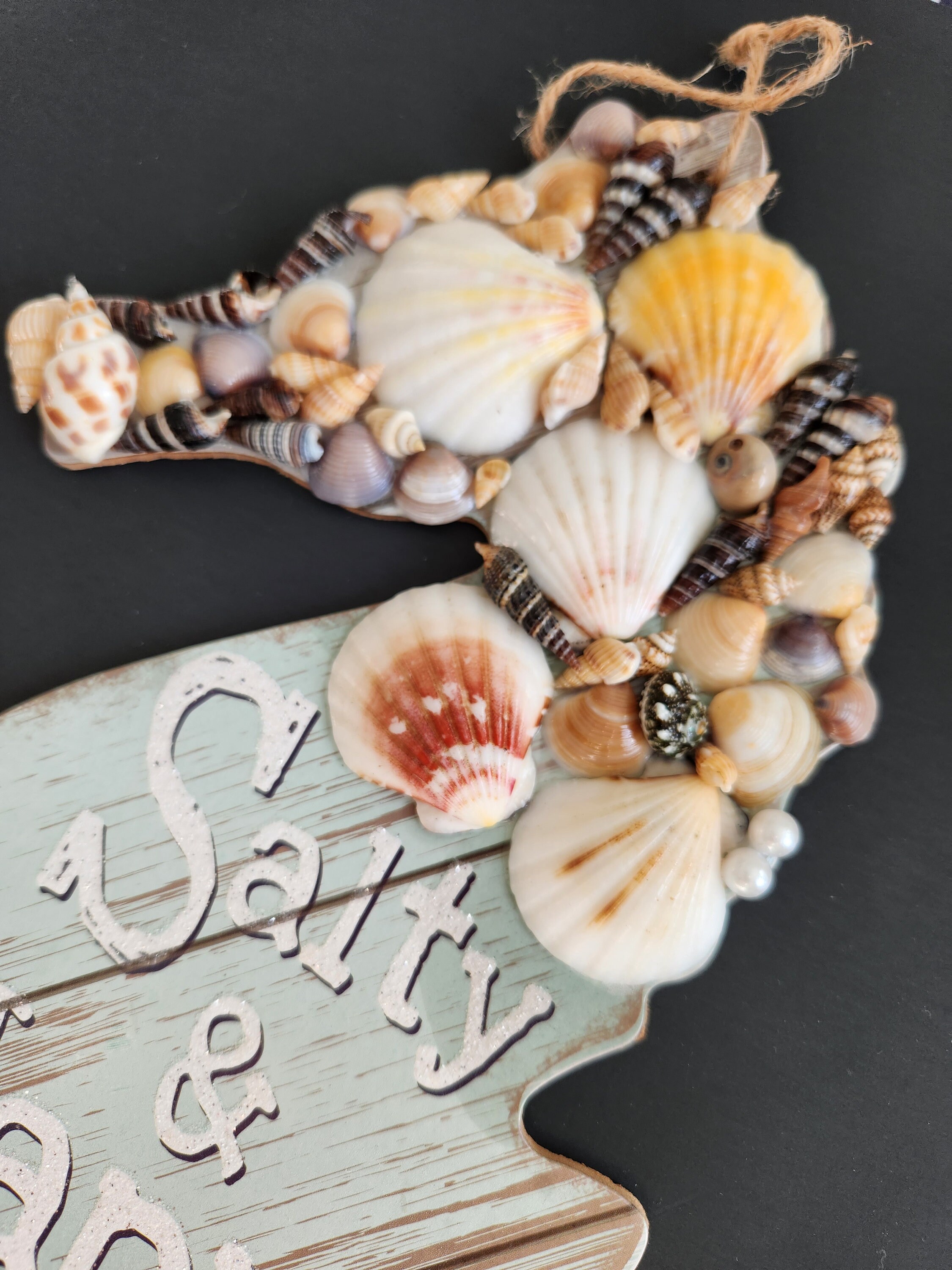 CUSTOM MADE, Seahorse Shell, Shell, Shell Decor, Home Decor, House ...