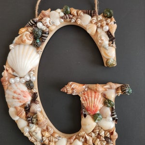 Shell Letters/ Wedding Gift/beach Decor/ Beach Home Decor/shells - Etsy