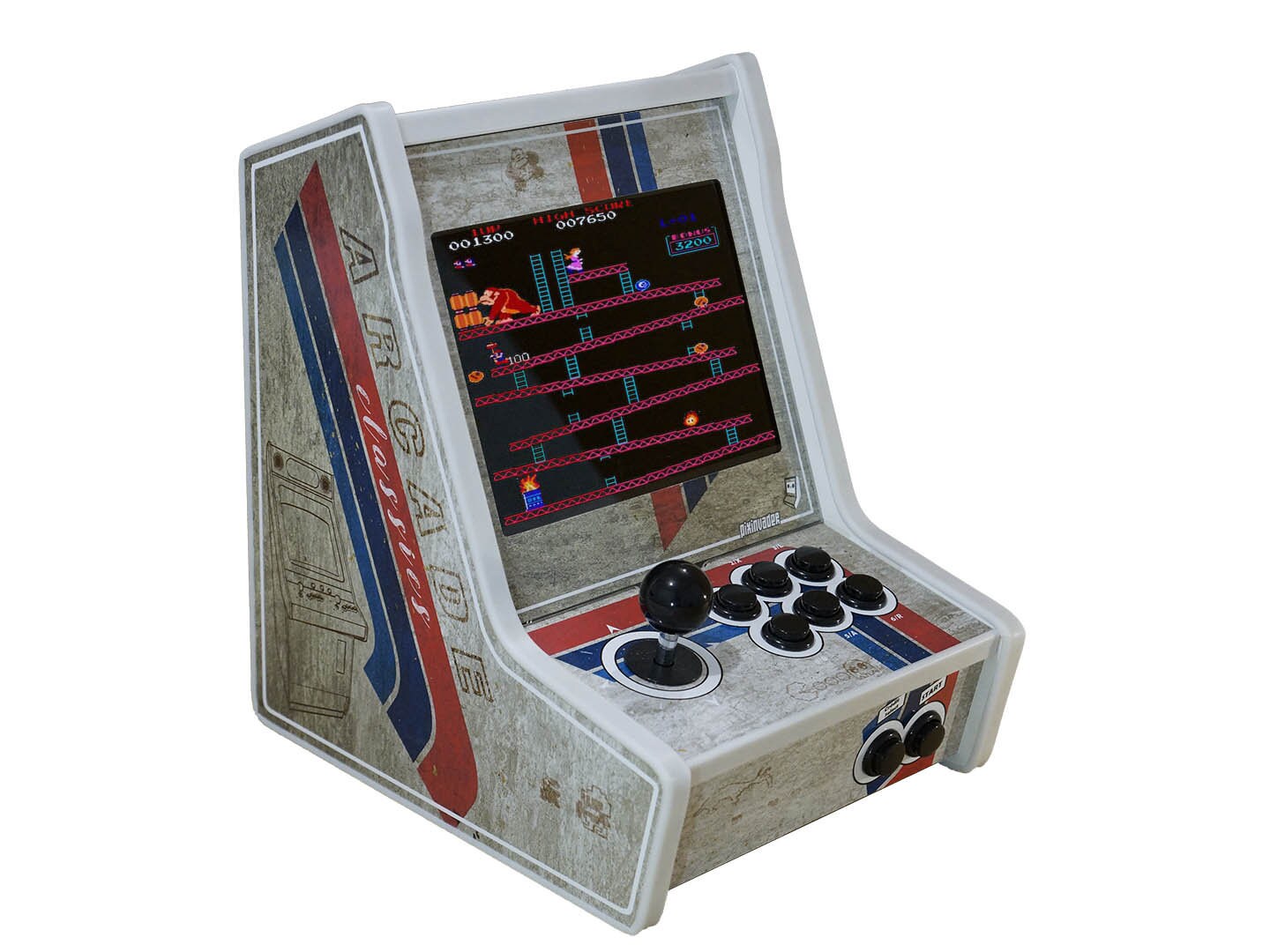 Bartop Mini Arcade 1 Player Pi-kit for Raspberry Pi 3-4 / Odroid - Etsy