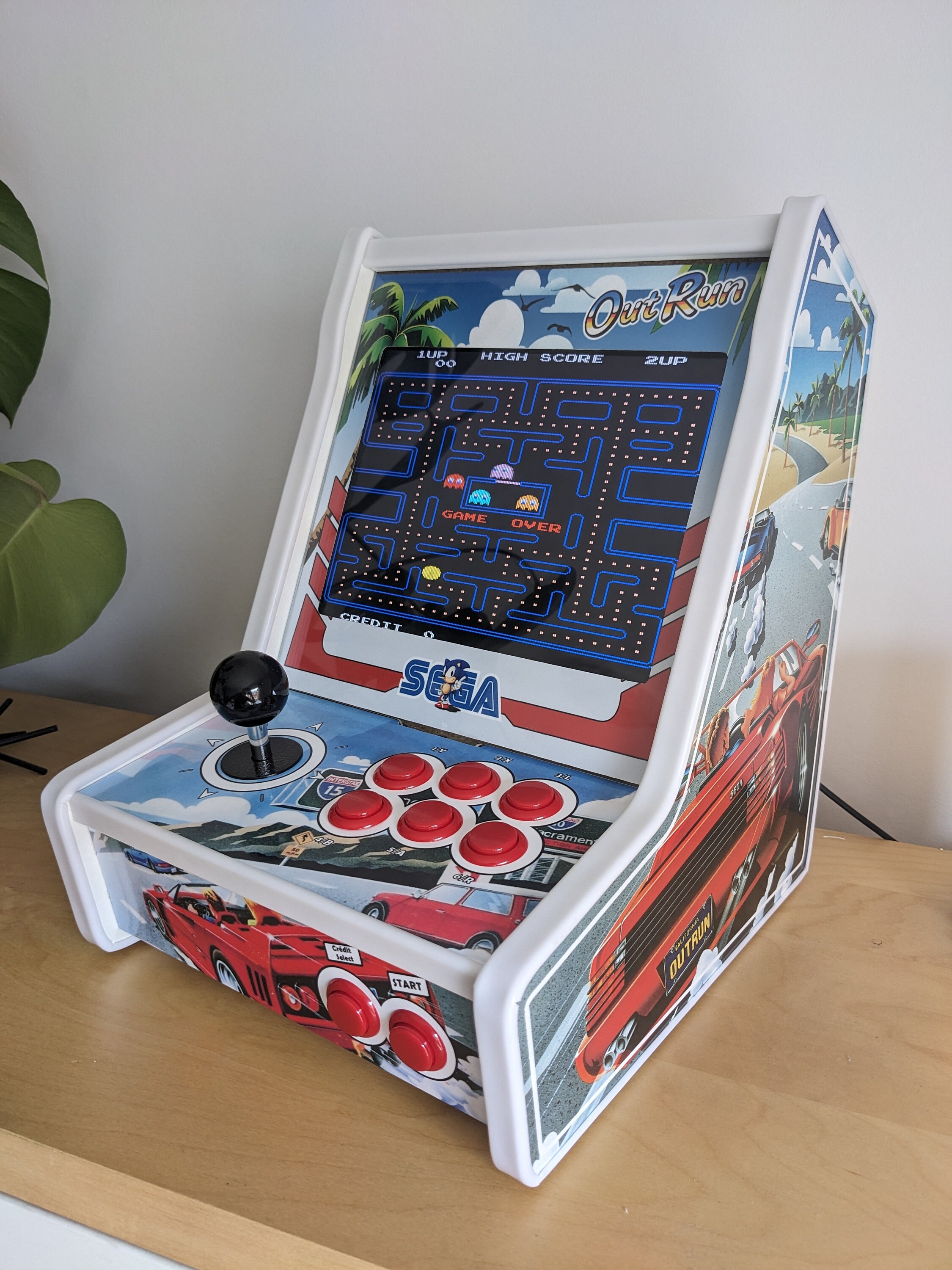Bartop Mini Arcade 1 Player for Raspberry/odroid outrun - Etsy