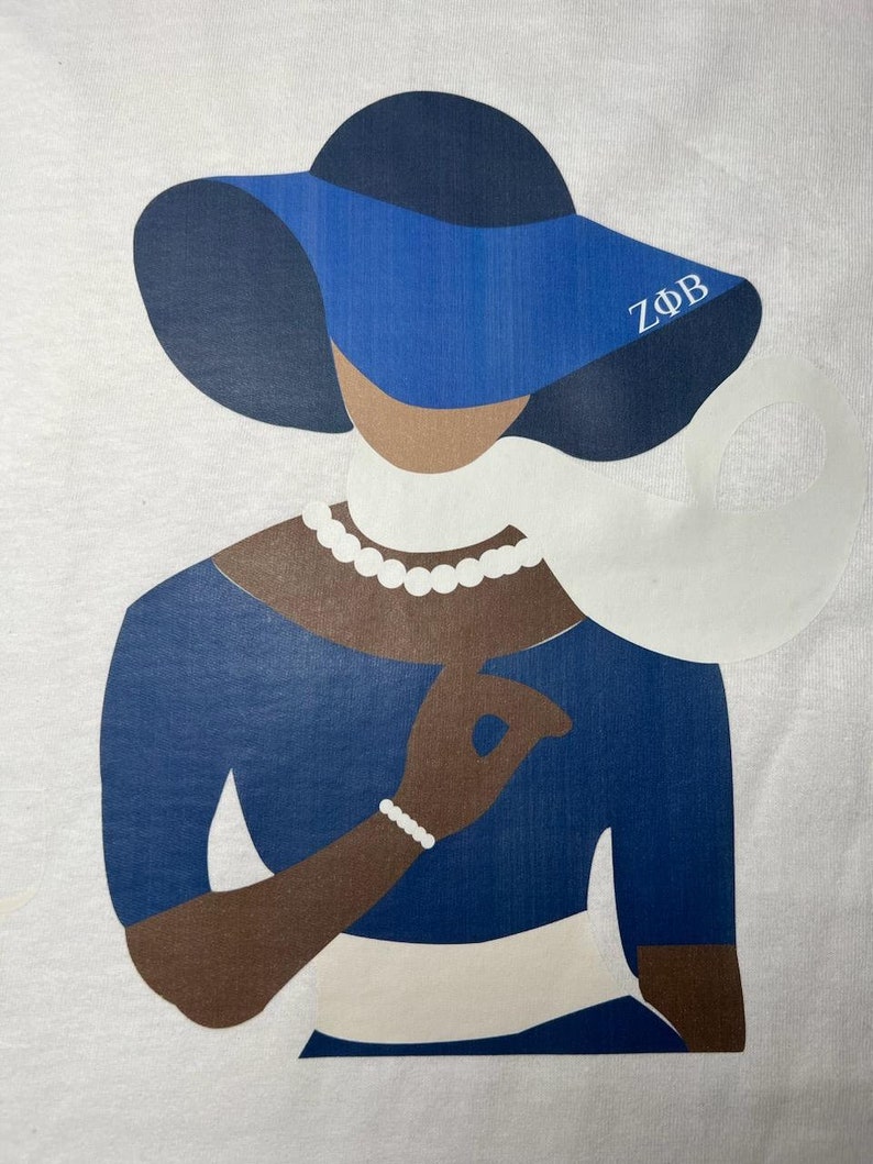 Zeta Phi Beta T-shirt - Etsy
