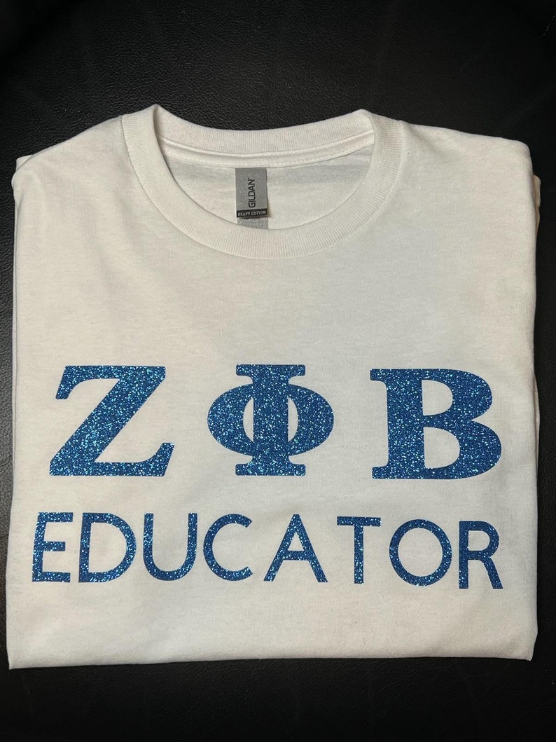 Zeta Phi Beta Personalized Profession/title T-shirts - Etsy