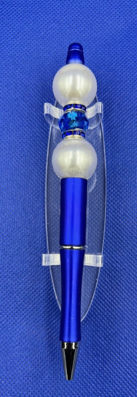 Royal Blue and White Decorative Writing Pen 2 - Etsy