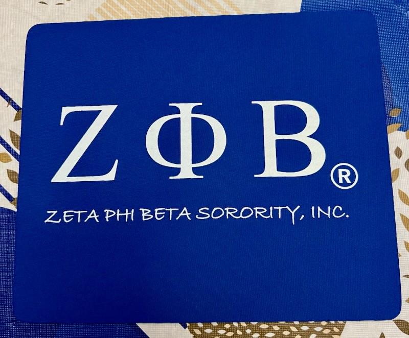Zeta Phi Beta Mouse Pad - Etsy