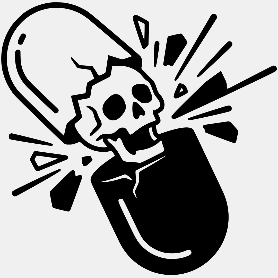 Skull Pill SVG PNG: Graphic Design for Cut Files (digital Download) - Etsy