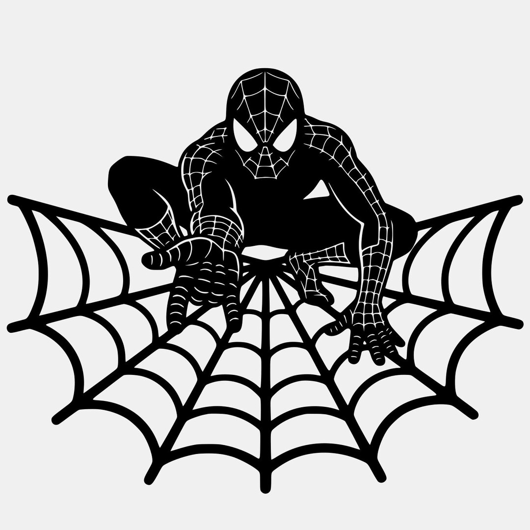 Spider-man Web Svg Png: Bold Graphic Design for Cricut (digital ...