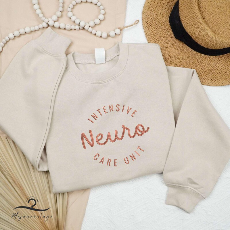 Embroidered Neuro Icu - Etsy