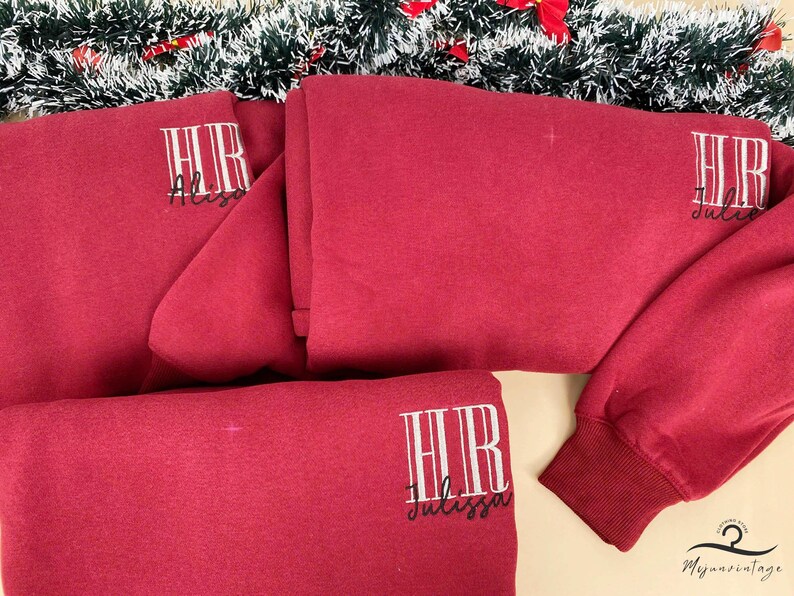 Embroidered Custom HR Sweatshirt, Human Resources Shirt, Recruiter Gift ...