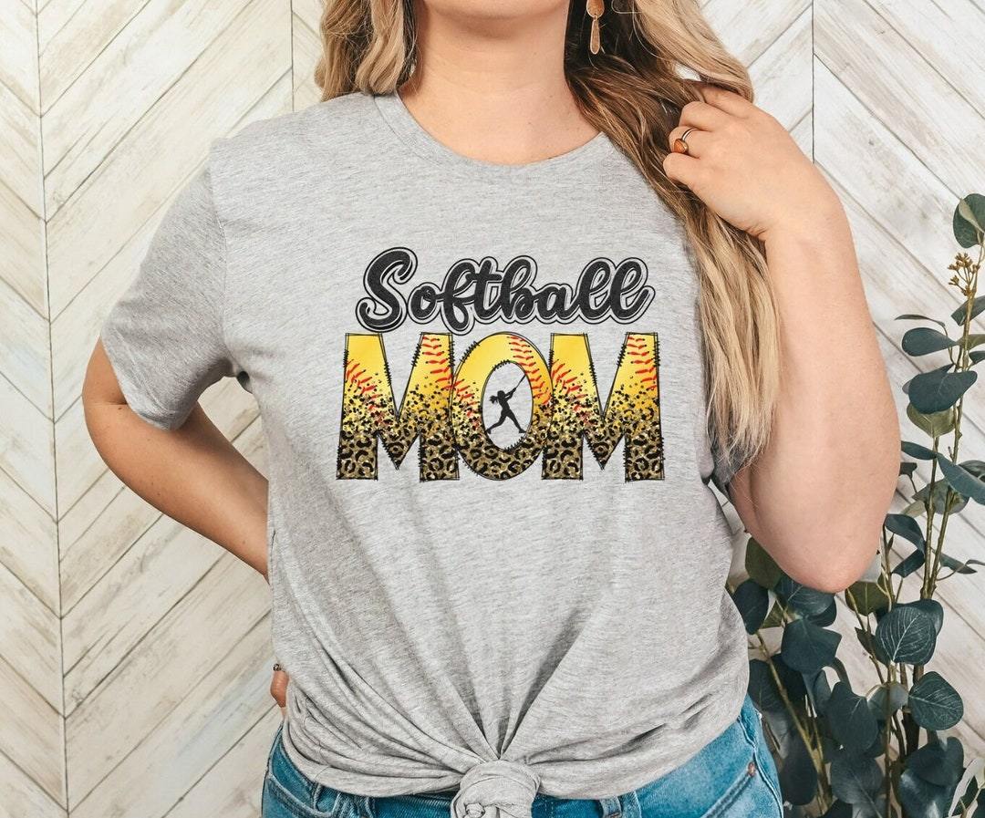 Softball Mom Shirt, Softball Mom, Softball Mom Gift, Shirt for Softball ...