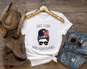 Girl Racing Shirt - Etsy