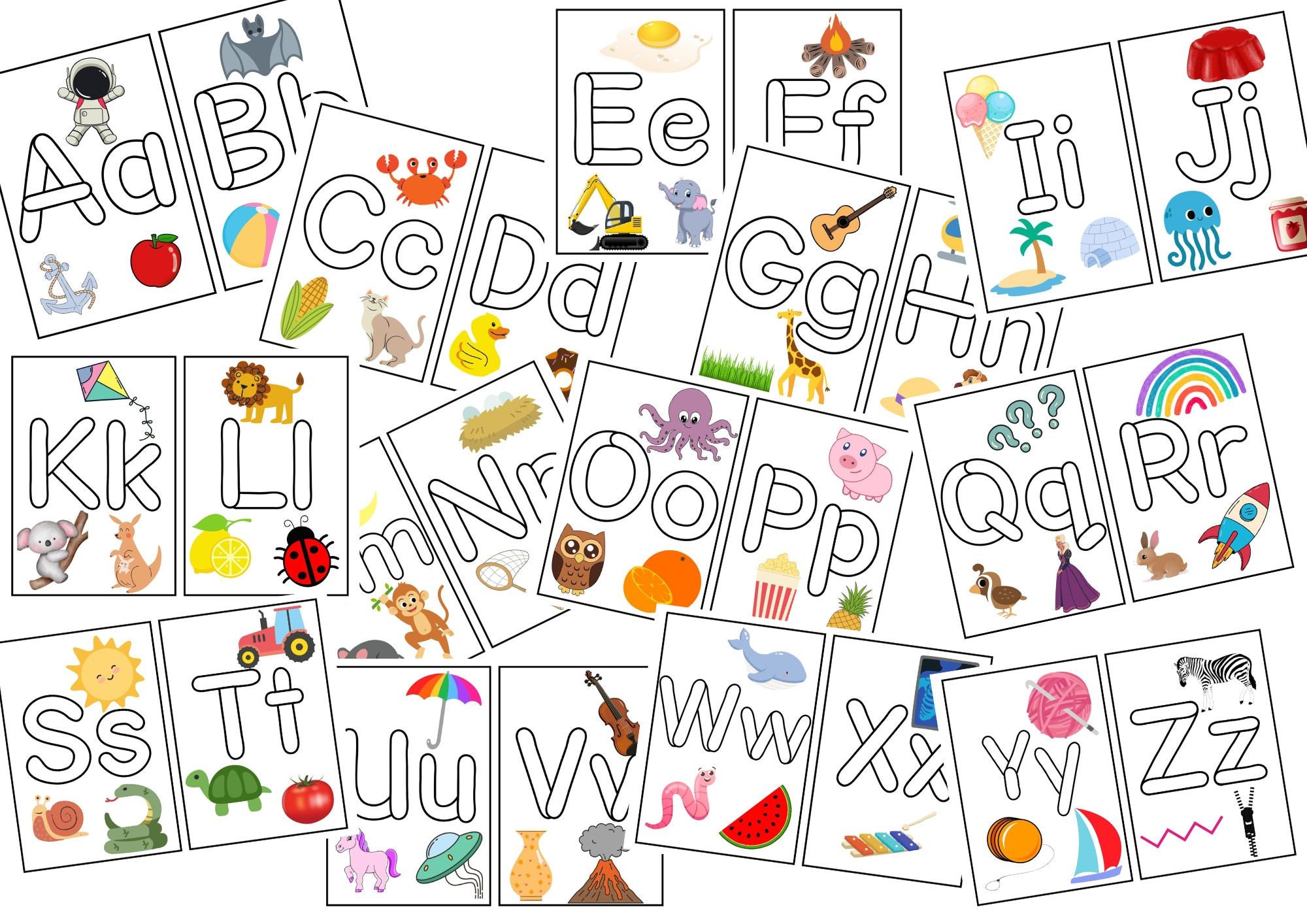 Playdough Alphabet Book, Booklet, Alphabet Shaping, Playdough Activity ...