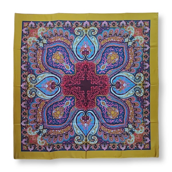 Italian Silk Scarf - Etsy