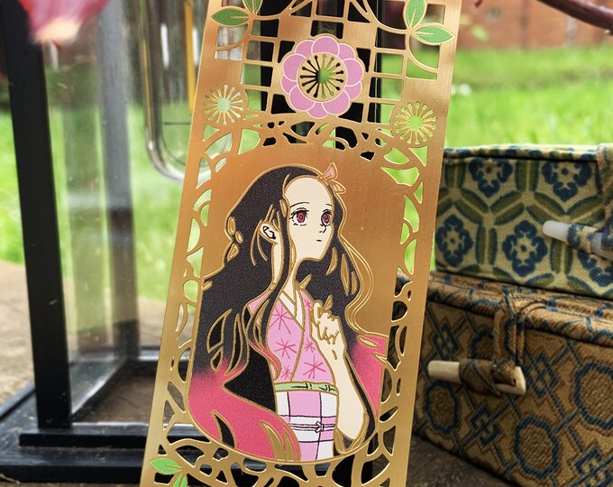 Demon S Hunter Chibi Magnetic Bookmark Nezuko Tanjiro Inosuke Zenitsu ...