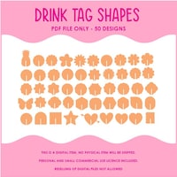Wine Bottle Label Template SVG Bundle, Mini Wine Bottle Gift Tags ...