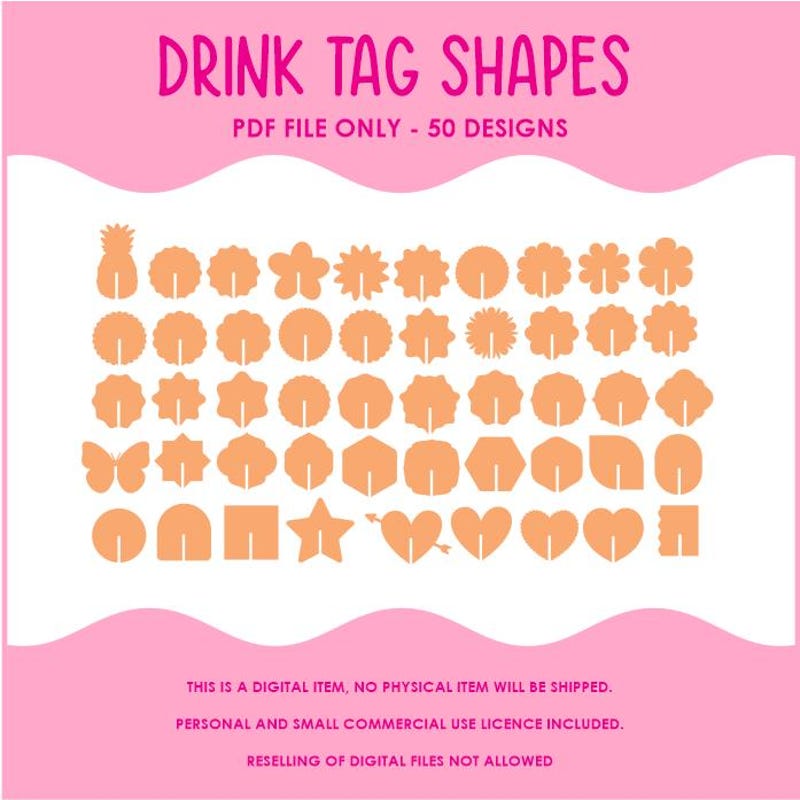 Round Drink Acrylic Svg - Etsy