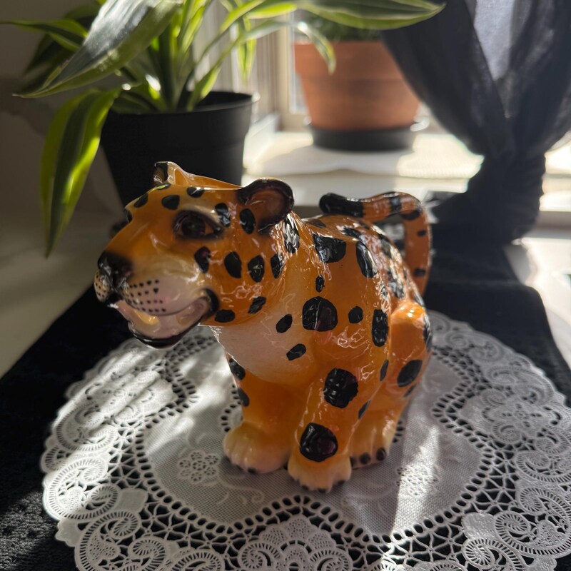 Cheetah Planter - Etsy