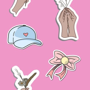 Aesthetic Sticker Set - Etsy