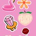 Aesthetic Sticker Set - Etsy