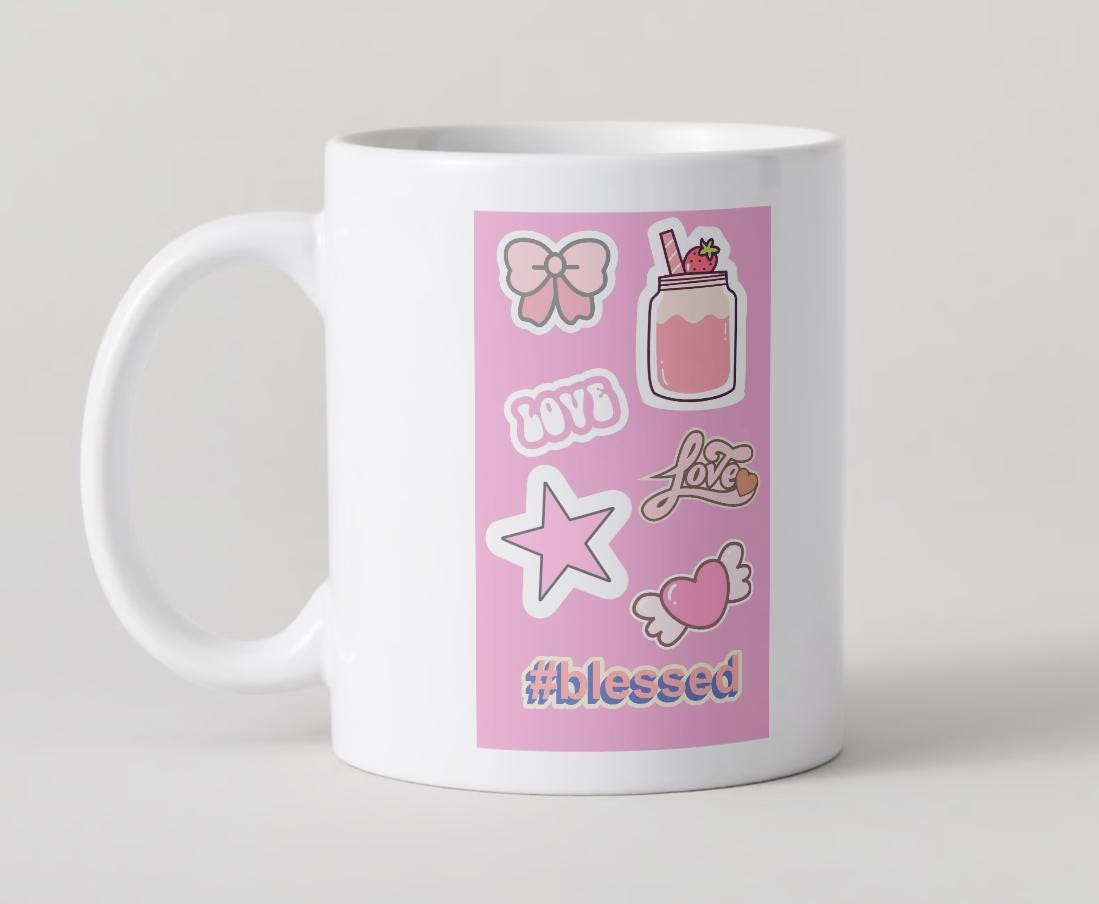 Aesthetic Sticker Set - Etsy