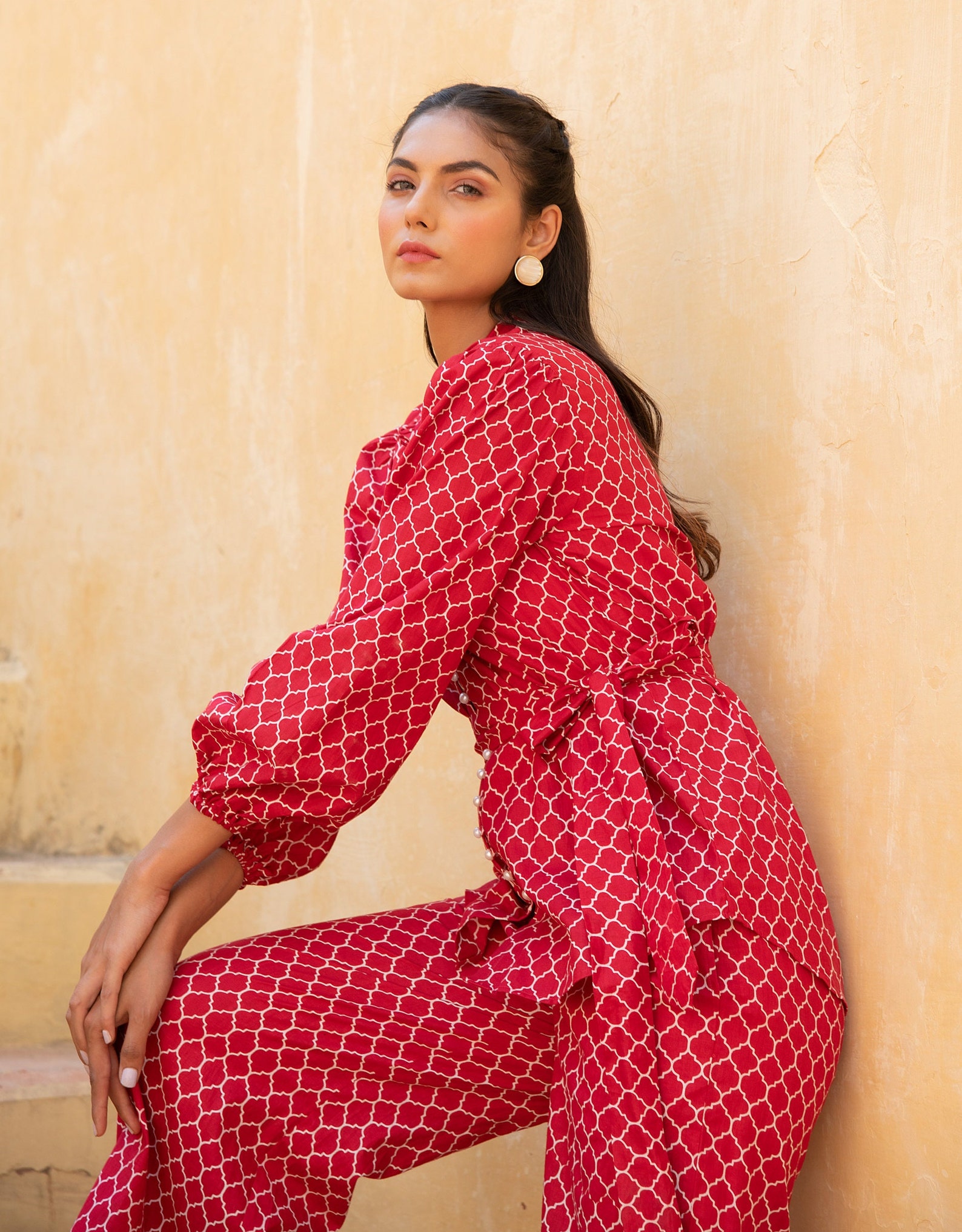 Co-ord Set Dress Causal Cotton Dress for Women Hand Block - Etsy