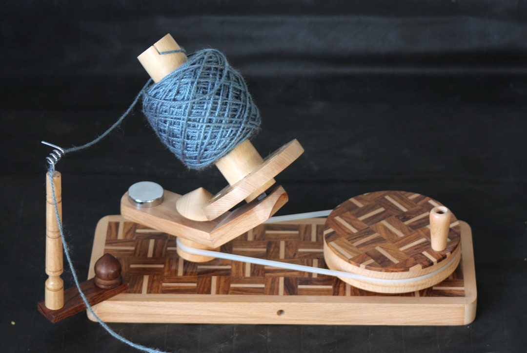 Wooden Yarn Winder Hand-operated Yarn Winder for Knitting Crocheting ...