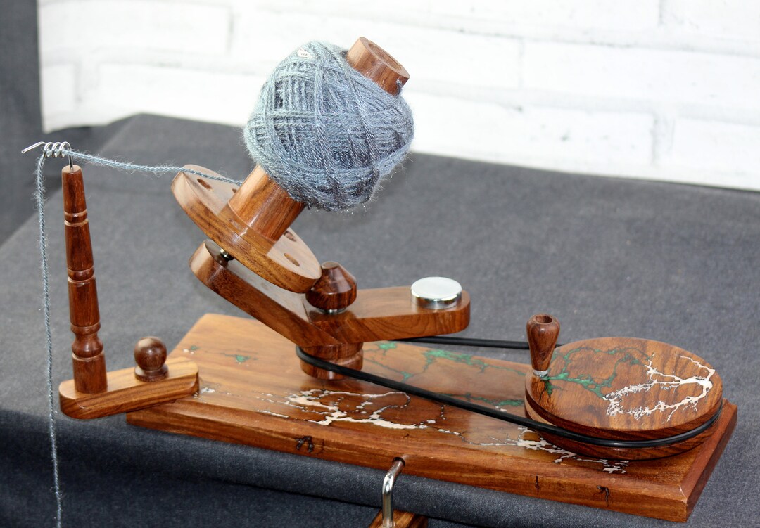 Fractal Burn Combo Yarn Winder Yarn Swift Winder Wool Speedy Resin Ball ...