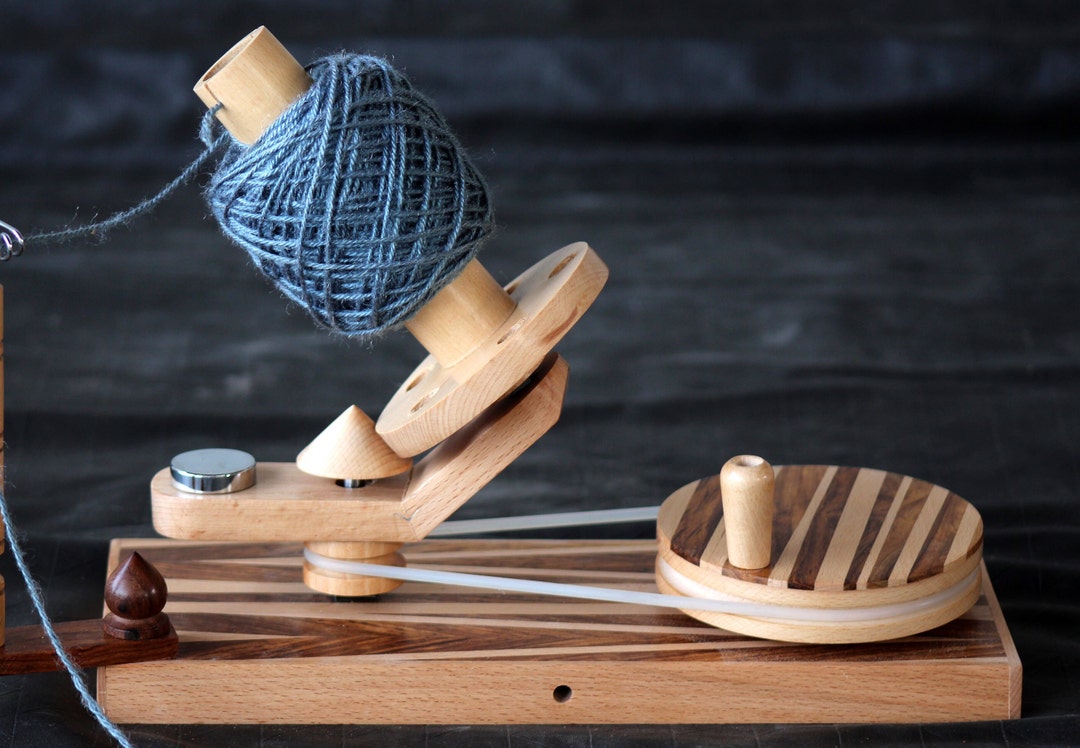 Hand-operated Yarn Winder Large Wooden Yarn Winder for Knitting ...
