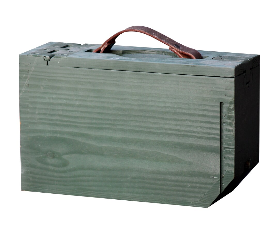 U.S. Wwi WWII Browning Wood Ammunition Box Wooden Ammo Box Old Ammo Box ...
