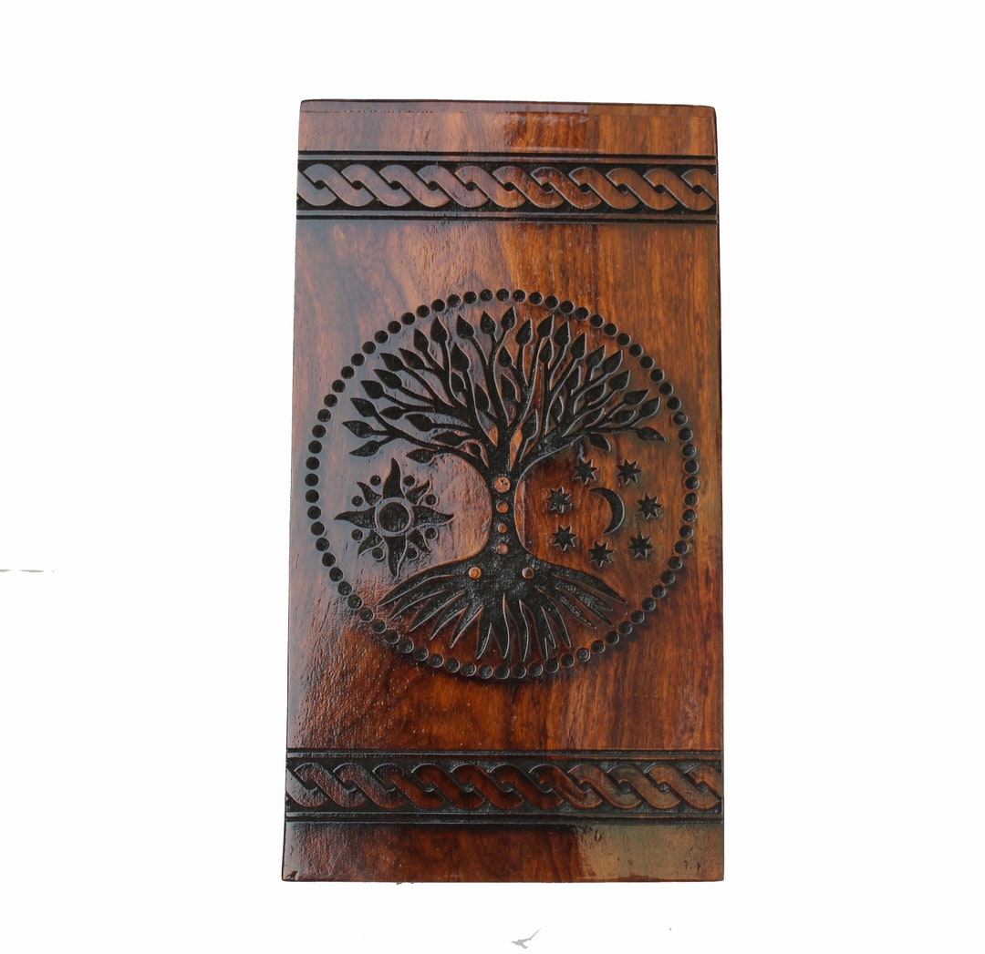 Wooden Funeral Urns Wood Cremation Urn for Adult, Memorials Beautiful ...