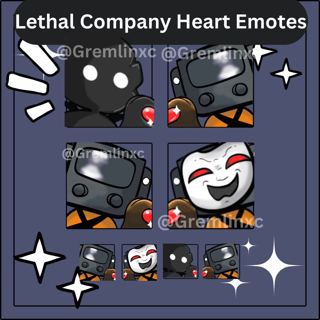 Lethal Company MATCHING Emote for Twitch/discord Gaming Streaming ...