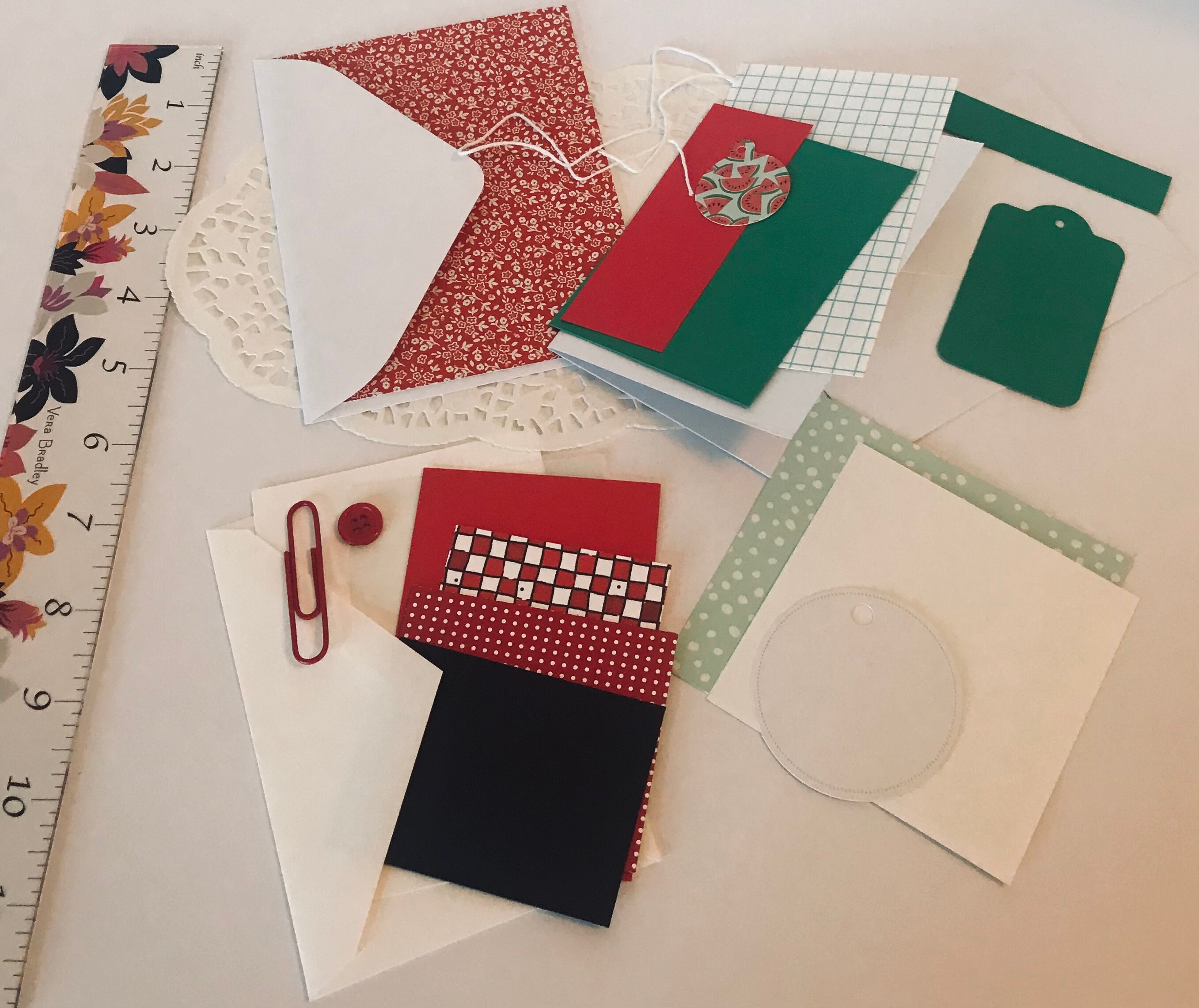 Watermelon Papercraft Set Scrapbook Pages Cardmaking Junk - Etsy