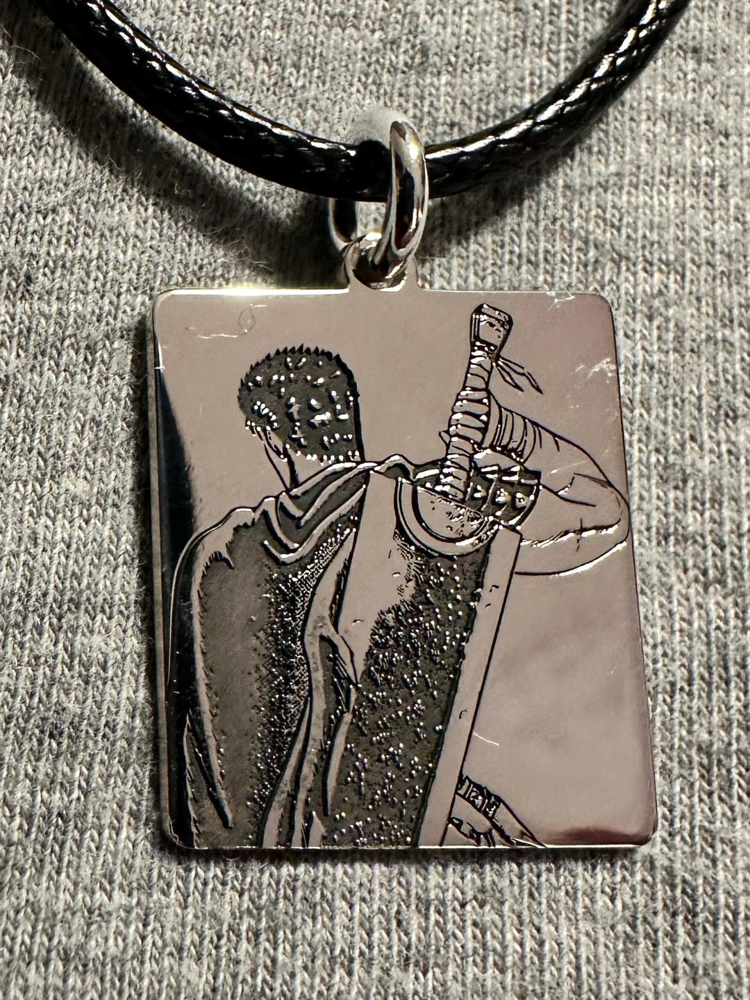 Berserk Gatsu Gattsu guts Medal in Silver - Etsy