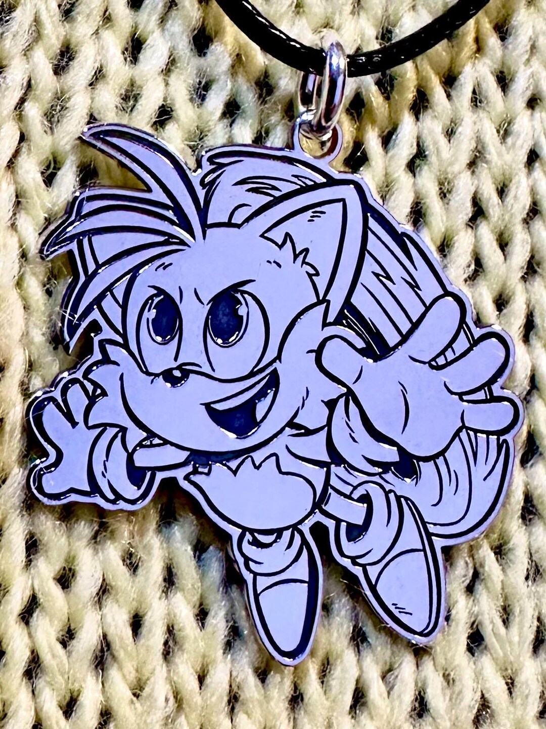 Tails Miles Prower Medal in Silver - Etsy