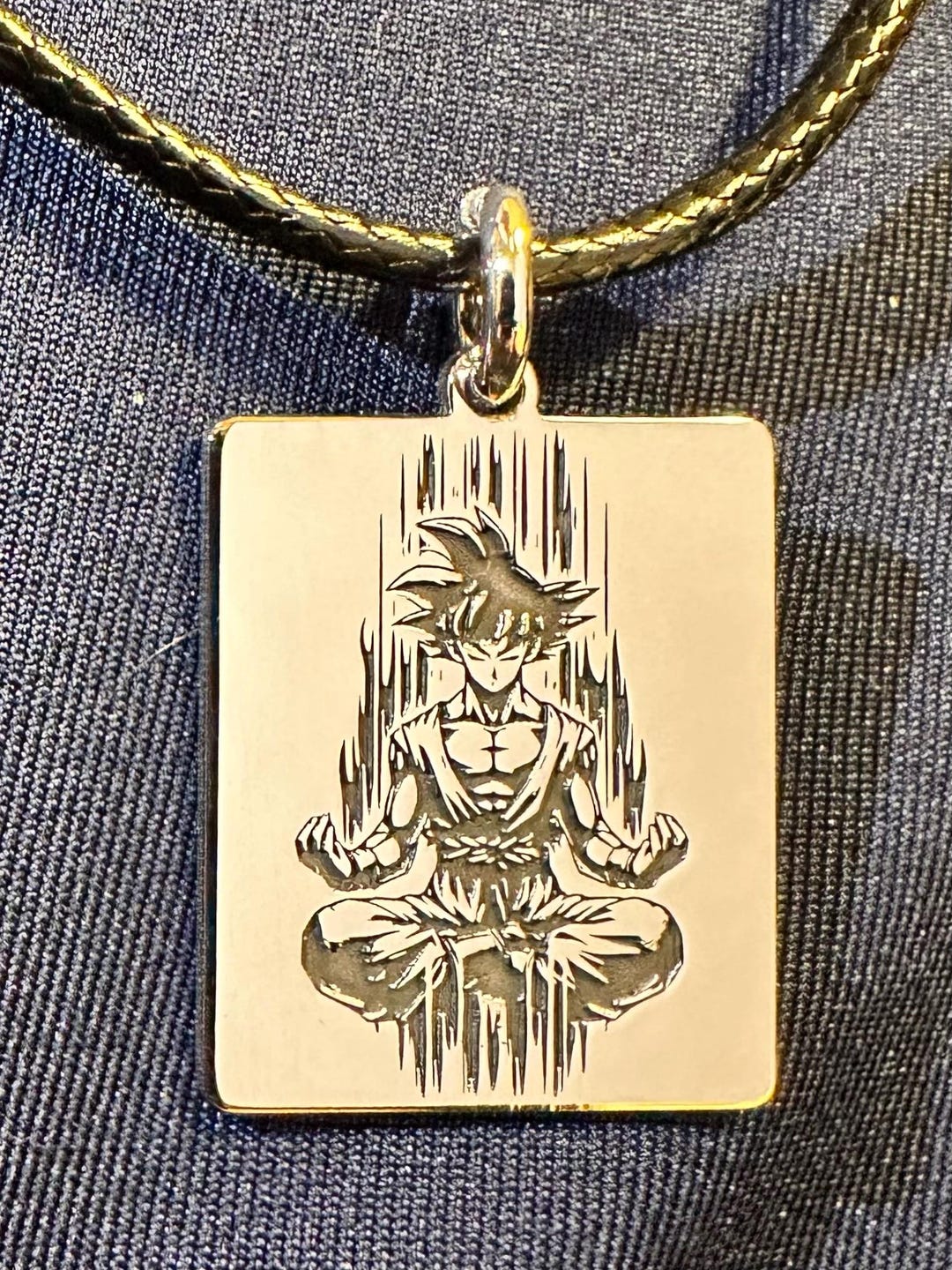 Dragon Ball Goku Medal in Silver - Etsy